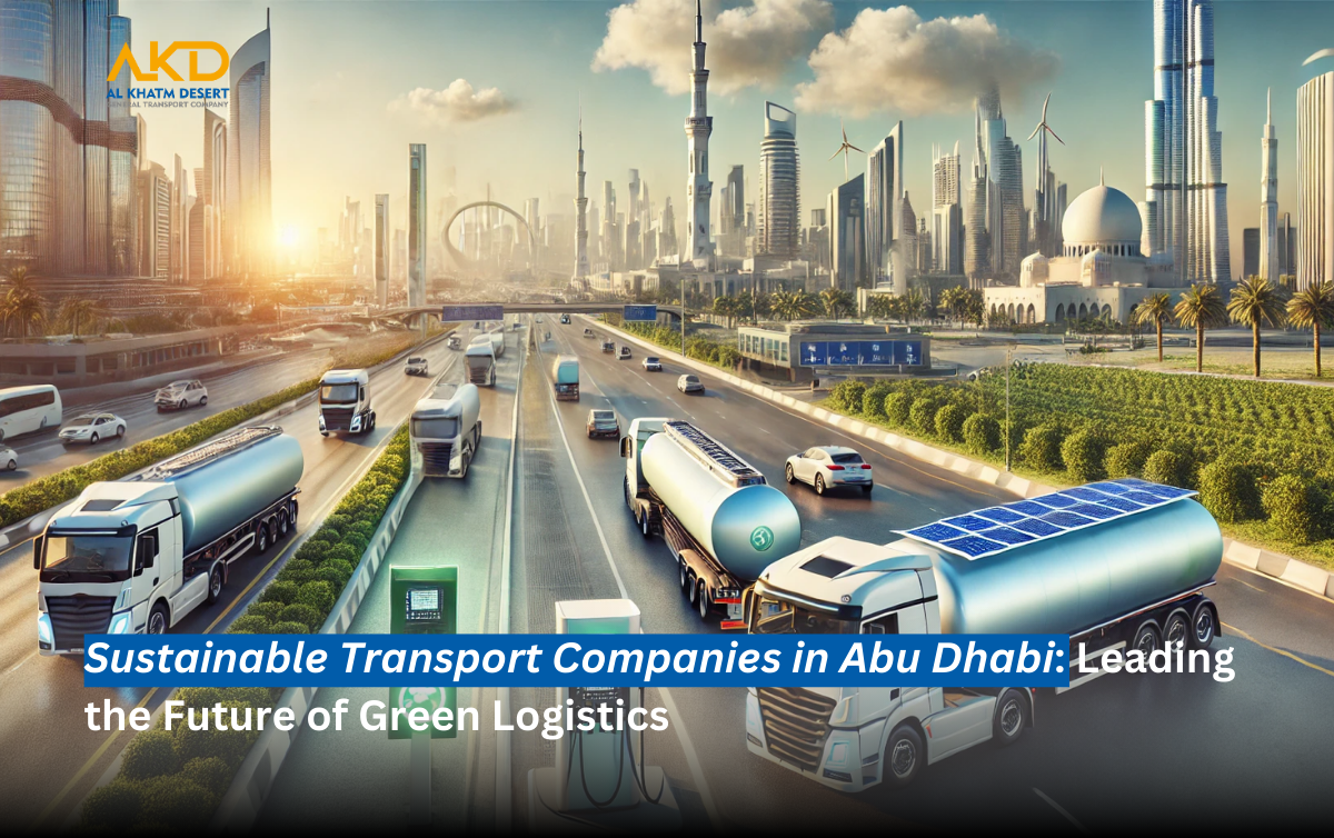 Sustainable Transport Companies in Abu Dhabi: Leading the Future of ...